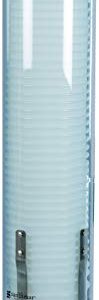 San Jamar Large Pull-Type Water Cup Dispenser, for 12 Oz Cups, Translucent Blue