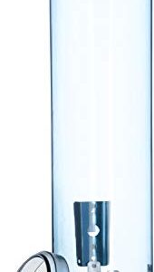 San Jamar Large Pull-Type Water Cup Dispenser, for 12 Oz Cups, Translucent Blue