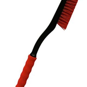 Mallory 530 REACH 24" Snow Brush with Foam Grip (Colors may vary) , Red