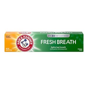 arm & hammer advance white breath freshening toothpaste, 6 oz.(pack of 2)