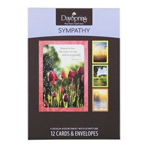 DaySpring - Sympathy - Serenity - 12 Boxed Cards (51726),Multi