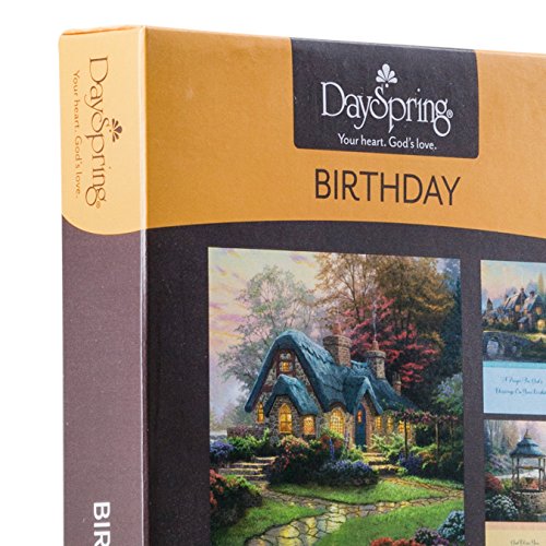 DaySpring - Thomas Kinkade - Inspirational Boxed Cards - Birthday - Birthday Blessings - 51723