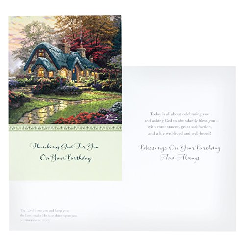 DaySpring - Thomas Kinkade - Inspirational Boxed Cards - Birthday - Birthday Blessings - 51723