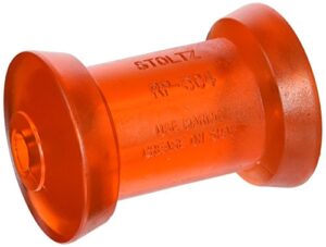 stoltz industries rp-504 5" keel roller with 5/8" shaft , orange