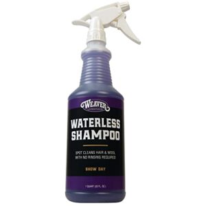 weaver leather livestock waterless shampoo , 1-quart