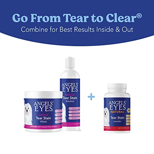 Angels’ Eyes Natural Tear Stain Prevention Sweet Potato Powder for Dogs and cats | For All Breeds | No Wheat No Corn | Daily Support for Eye Health | Proprietary Formula