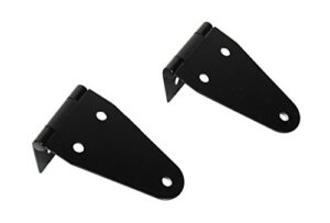 kentrol 50402 hood hinges for 1955-1995 cj and yj, black