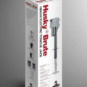 Husky HB4500 4500 lbs. Brute Power Jack, Hammer Gray Finish