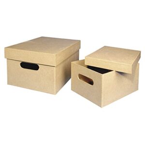 rayher 8120800 mache gift box 26 x 18.5 x 13 cm