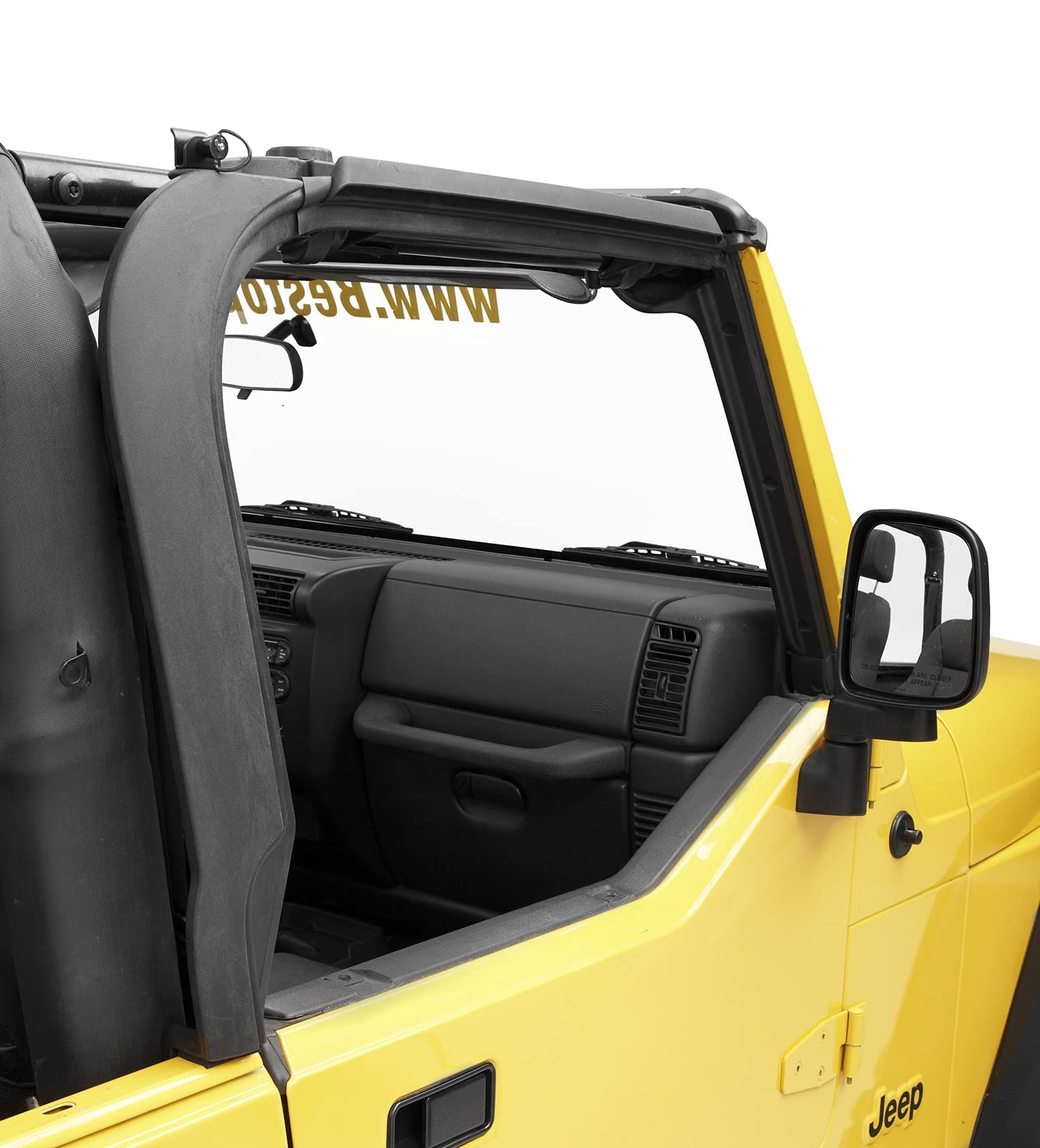 Bestop 55012-01 Black Door Surround Kit for 97-06 Wrangler TJ