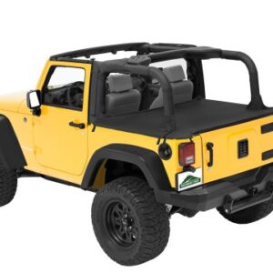 Pavement Ends by Bestop 41827-35 Black Diamond Cargo Cover for 2007-2018 Wrangler JK 2-Door