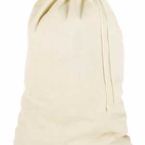 Whitmor Natural Cotton Laundry Bag