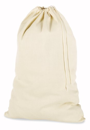 Whitmor Natural Cotton Laundry Bag