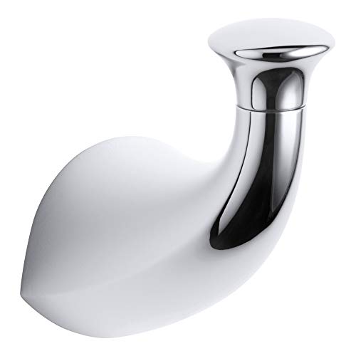 KOHLER K-37055-CP Alteo Single Robe Hook, Polished Chrome