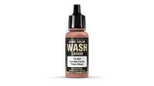 vallejo flesh wash, 17ml, 0.57 fl oz (pack of 1) (vj73204)