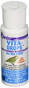 oasis #80058 vita drops for big birds, 2 oz.