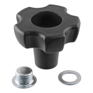 curt 28927 replacement jack handle knob for top-wind jacks