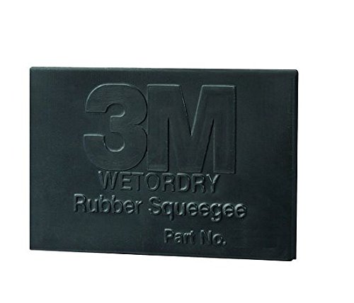 3M Company 5518 Wetordry Rubber Squeegee 05518, 2" x 3"