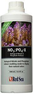 red sea fish pharm are22204 no3:po4-x biological nitrate and phosphate reducer for aquarium, 1-liter