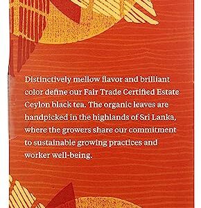 Allegro Tea, Organic Estate Ceylon Tea Bags, 20 ct