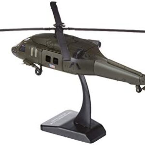 New-Ray Sky Pilot UH-60 Black Hawk Diecast Helicopter Replica 1:60 Scale (25563A)