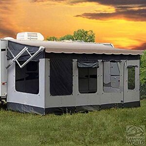 carefree 292000 vacation'r screen room for 20' to 21' awning