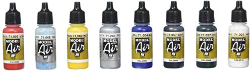 Vallejo Model Air Set - Basic Colours (X8)