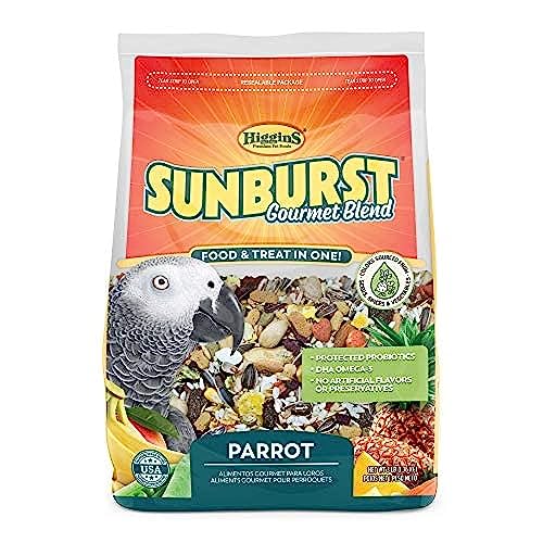 Higgins Premium Pet Foods Hig Sunburst Parrot 3lb, Large