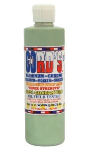 gord's aluminum-chrome-metal/cleaner-polish-sealer/all in one 16 oz