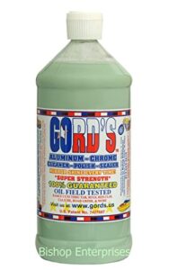 gord's aluminum-chrome-metal/cleaner-polish-sealer/all in one 32 oz.