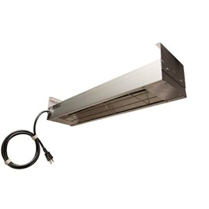 nemco 6150-24 overhead bar heater food warmer, 24"