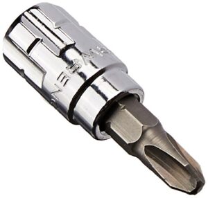 gearwrench 1/4" drive pass-thru™ #2 phillips bit socket - 89002d