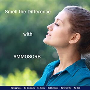 AMMOSORB Reusable Ammonia Smell Removal Deodorizer Pouch: Treats 300 Sq. Ft.