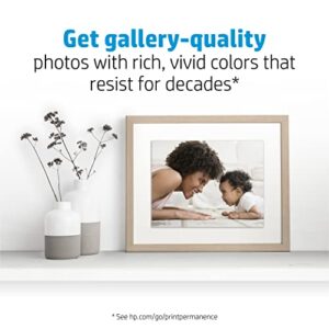 HP (CR671A)Premium Plus Photo Paper, Satin,White,8.5x11 in, 25 sheets