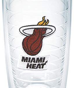 Tervis "NBA Miami Heat" Tumbler, Emblem, 16 oz, Clear