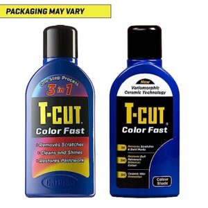 T-Cut Dark Blue Scratch Remover Color Fast Paintwork Restorer Car Polish - 17 Fl Oz 13 Colours Available