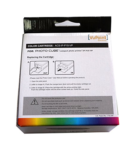 VUPOINT ACS-IP-P10-VP Photo Cube Color Cartridge Ink