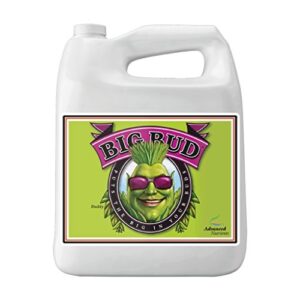 advanced nutrients gl525050-12 big bud liquid fertilizer, 250 ml.250 liter, brown/a