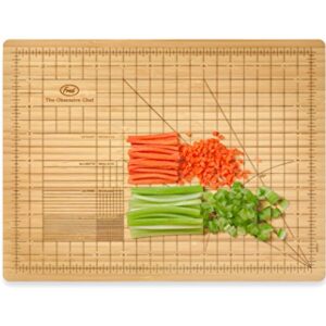 Genuine Fred The Obsessive Chef Bamboo Cutting Board