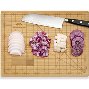 Genuine Fred The Obsessive Chef Bamboo Cutting Board