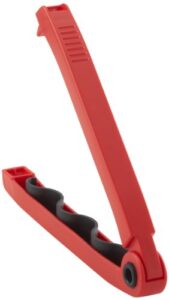 linden sweden twixit mega bag clip - keep food fresh, prevent spillage - great for storage and organization - microwave, freezer and dishwasher-safe - bpa-free, red