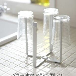 Yamazaki Tower Plastic Bag ECO Holder WH