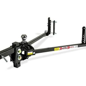 Equal-i-zer 4-point Sway Control Hitch, 90-00-1000, 10,000 Lbs Trailer Weight Rating, 1,000 Lbs Tongue Weight Rating, Weight Distribution Kit Includes Standard Hitch Shank, Ball NOT Included