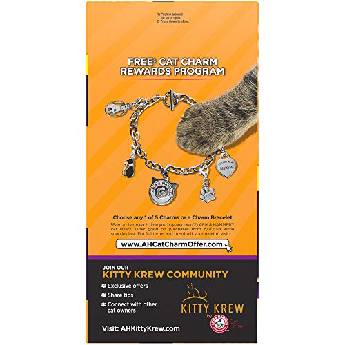 Arm & Hammer Double Duty Clumping Cat Litter, 40lb Box