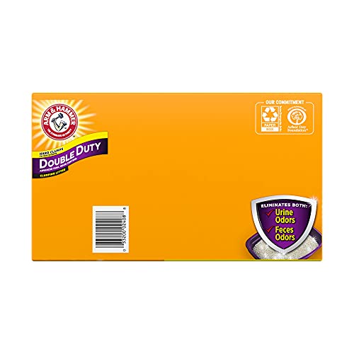 Arm & Hammer Double Duty Clumping Cat Litter, 40lb Box