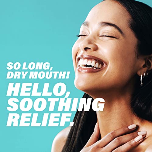 ACT Dry Mouth Anticavity Zero Alcohol Fluoride Mouthwash, Soothing Mint, 33.8 fl. oz.