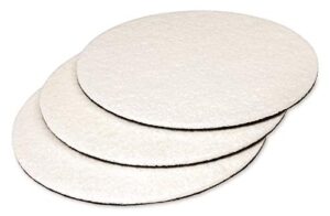 griot's garage 10614 6" glass polishing pad (set of 3)