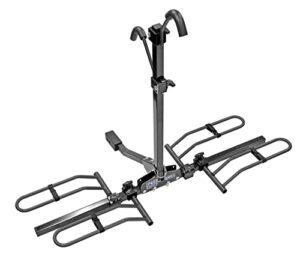 pro-series 63134 q-slot 2 black 2-bike hitch mounted bike carrier