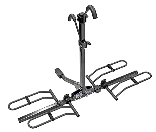 Pro-Series 63134 Q-Slot 2 Black 2-Bike Hitch Mounted Bike Carrier