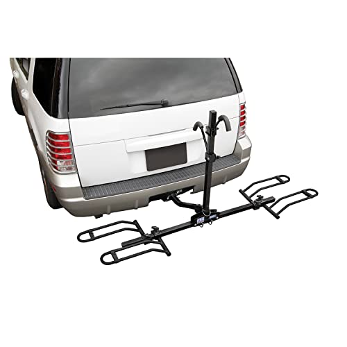 Pro-Series 63134 Q-Slot 2 Black 2-Bike Hitch Mounted Bike Carrier